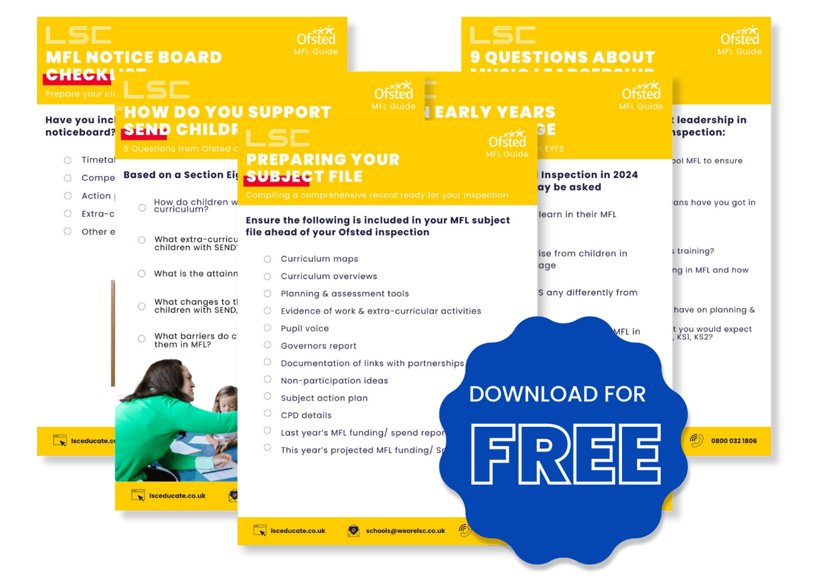 MFL Primary School Ofsted Guide